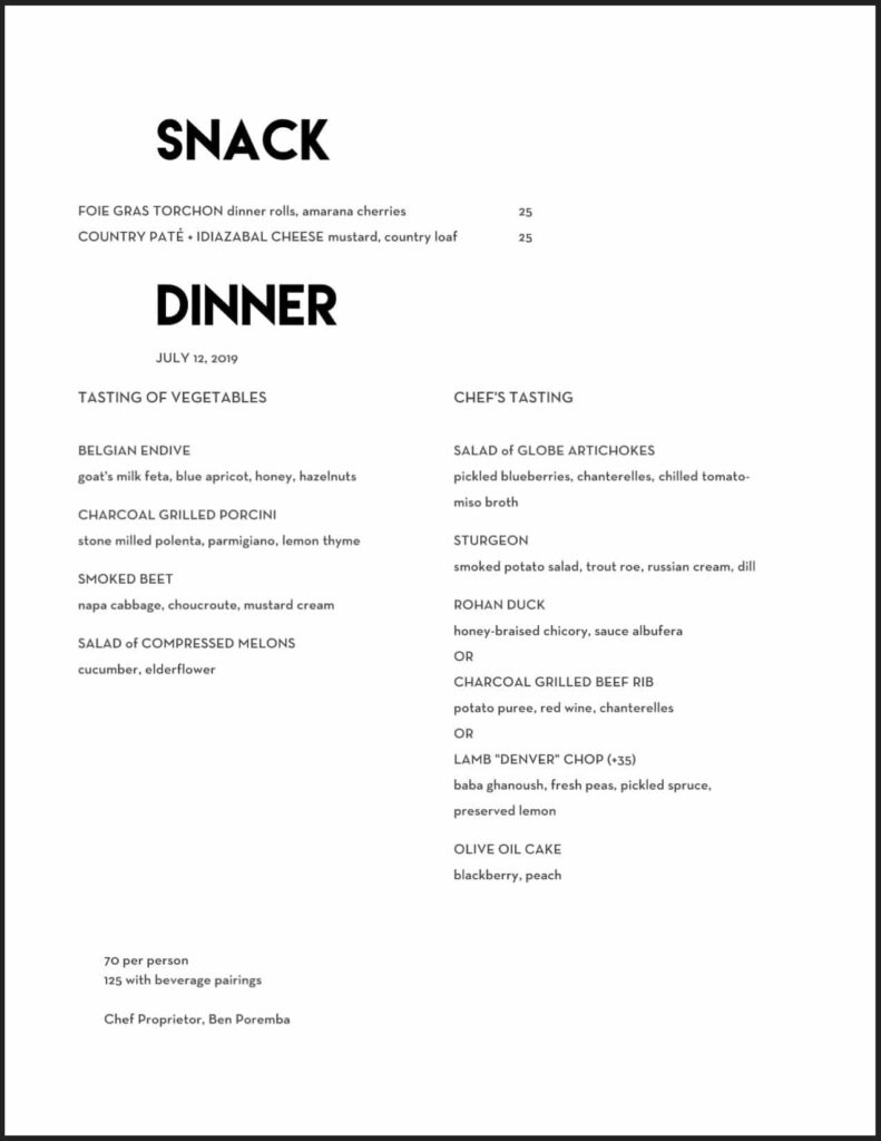 Idées et exemples de conception de menus de restaurant pour vous ...
