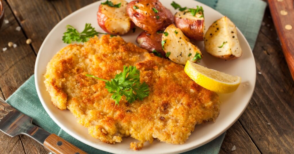 Wiener Schnitzel (recette facile) - Cakes Paradise